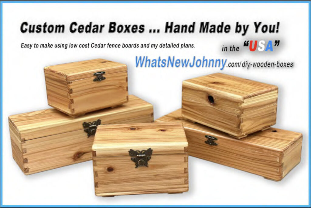 DIY Wood Box Plans | What's New Johnny?